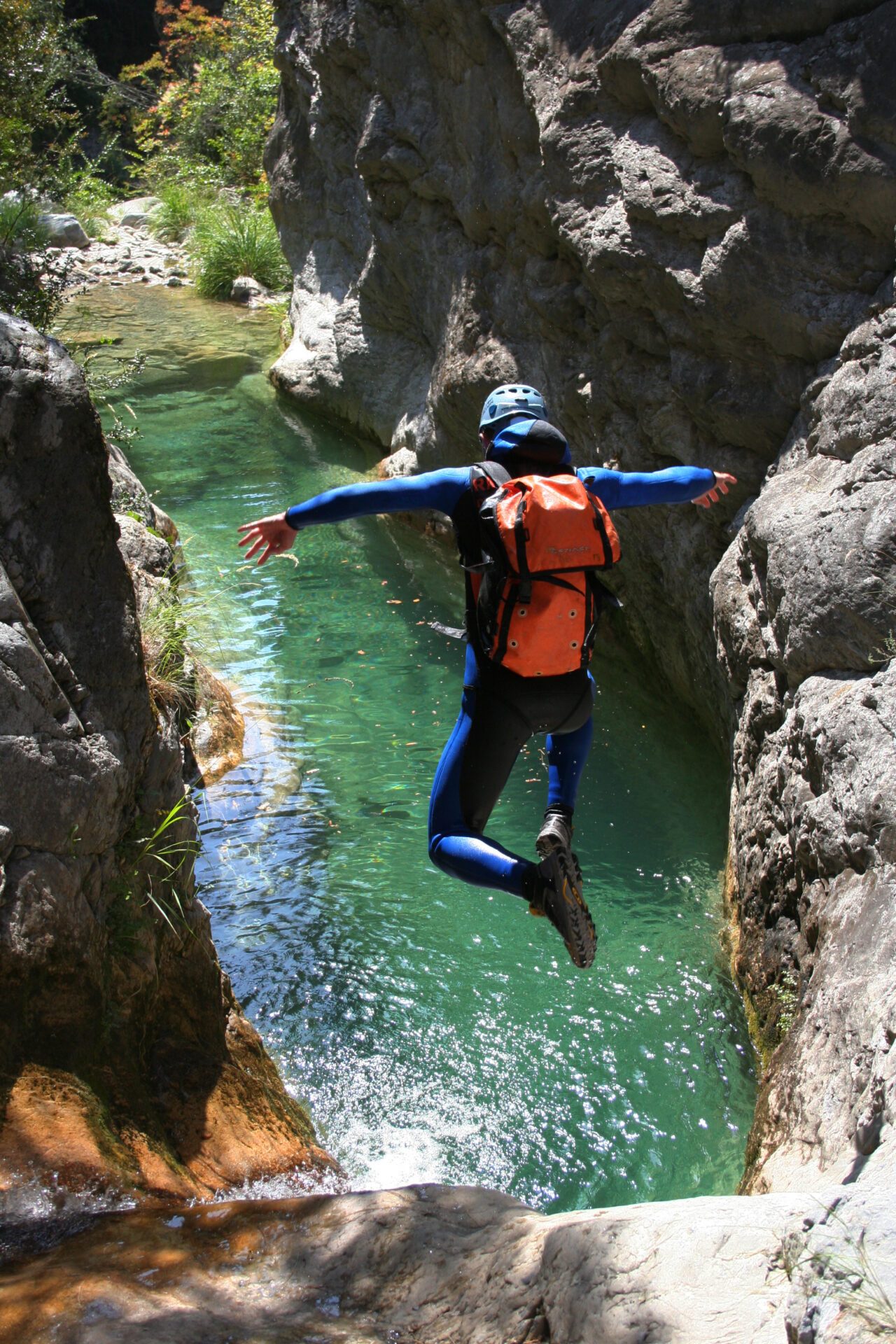Canyoning Fun Einsteiger Tour für den perfekten JGA